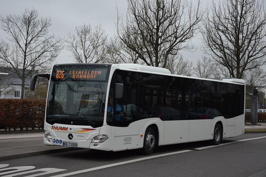 Böblingen, Mercedes-Benz Citaro C2 Ü # BB-T 4500 — Photo — BUSPHOTO