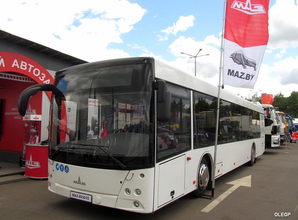 Minsk, MAZ-203.015 # б/н — Photo — BUSPHOTO