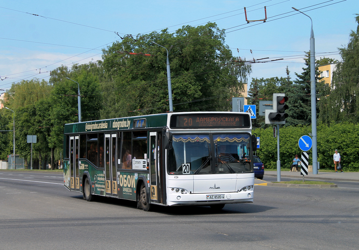 Grodna, MAZ-103.462 # 041254 — Photo — BUSPHOTO