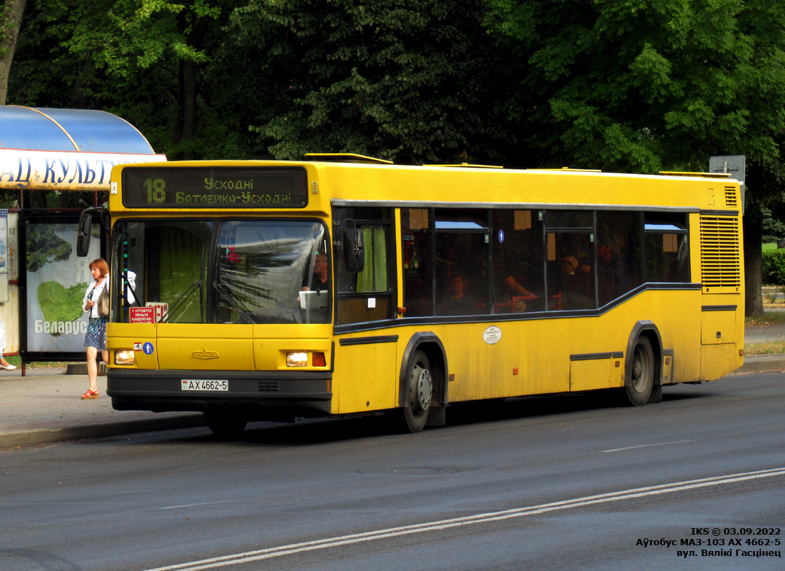 Molodechno, MAZ-103.065 # 23471 — Photo — BUSPHOTO