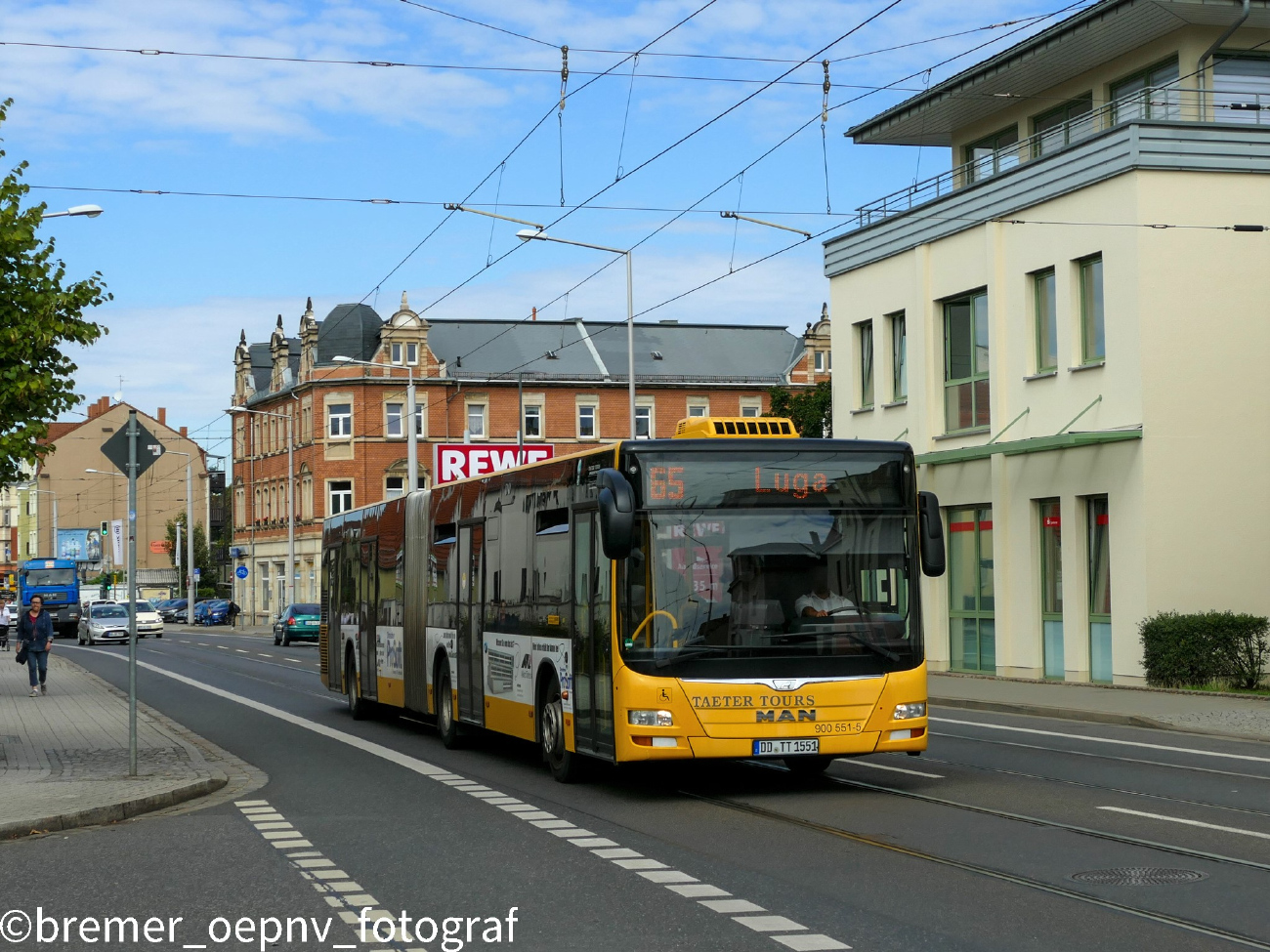 Dresden, MAN A23 Lion's City G NG363 # 900 551-5 — Photo — BUSPHOTO