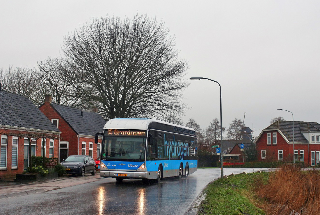 Groningen, Van Hool New A330 Fuel Cell # 3028 — Photo — BUSPHOTO