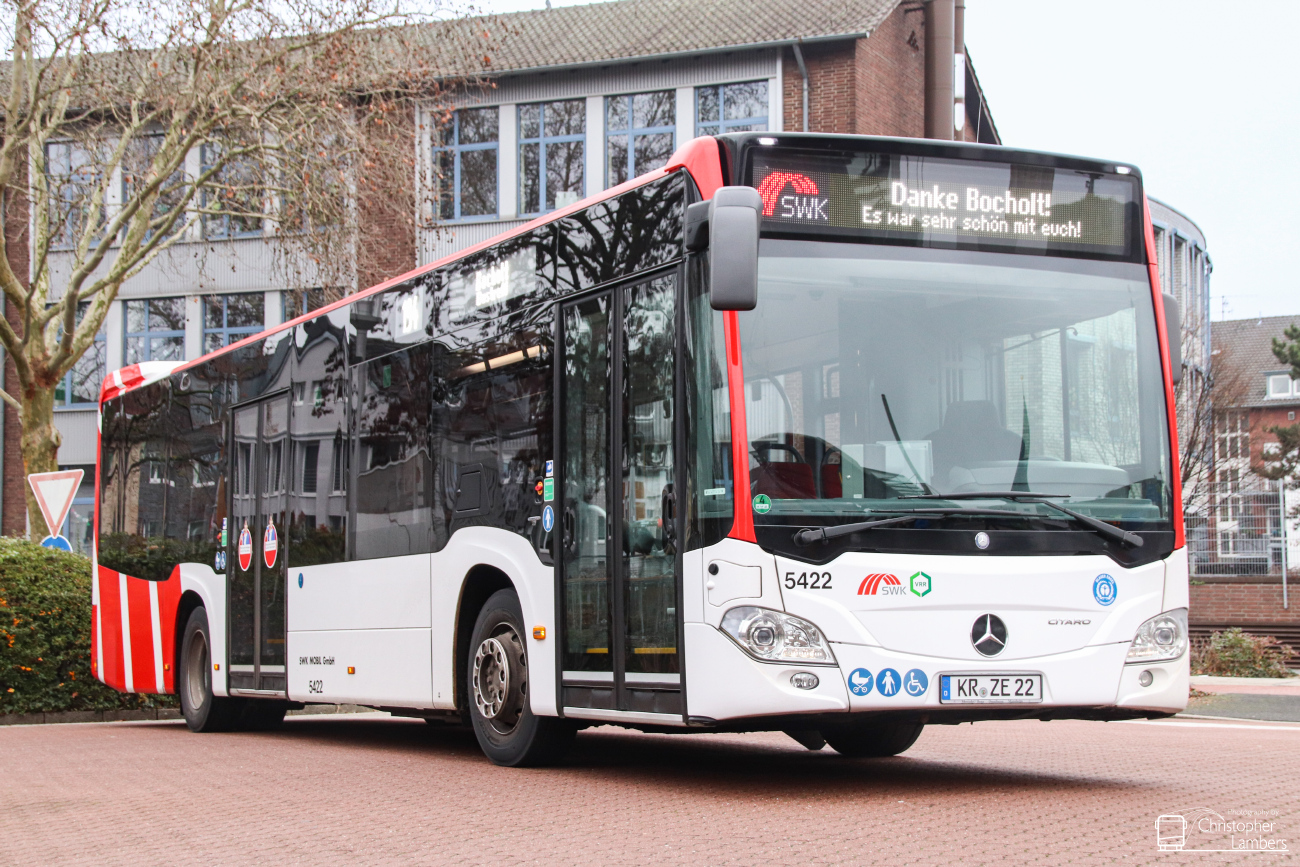 Krefeld, Mercedes-Benz Citaro C2 # 5422 — Photo — BUSPHOTO