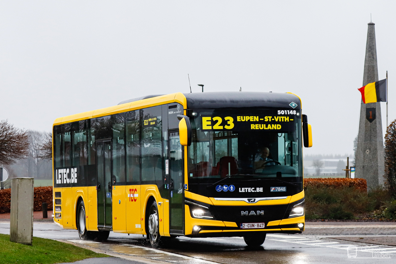 Bastogne, MAN 42C Lion's Intercity Ü LE330 # 501148 — Photo — BUSPHOTO