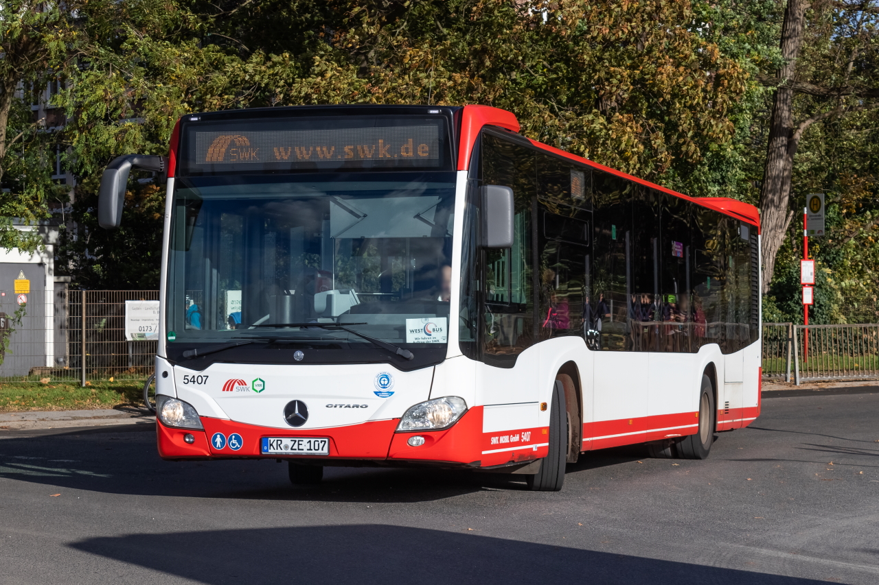 Krefeld, Mercedes-Benz Citaro C2 # 5407 — Photo — BUSPHOTO