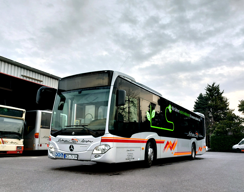 Wesel, Mercedes-Benz Citaro C2 Ü Hybrid # 9663 — Photo — BUSPHOTO