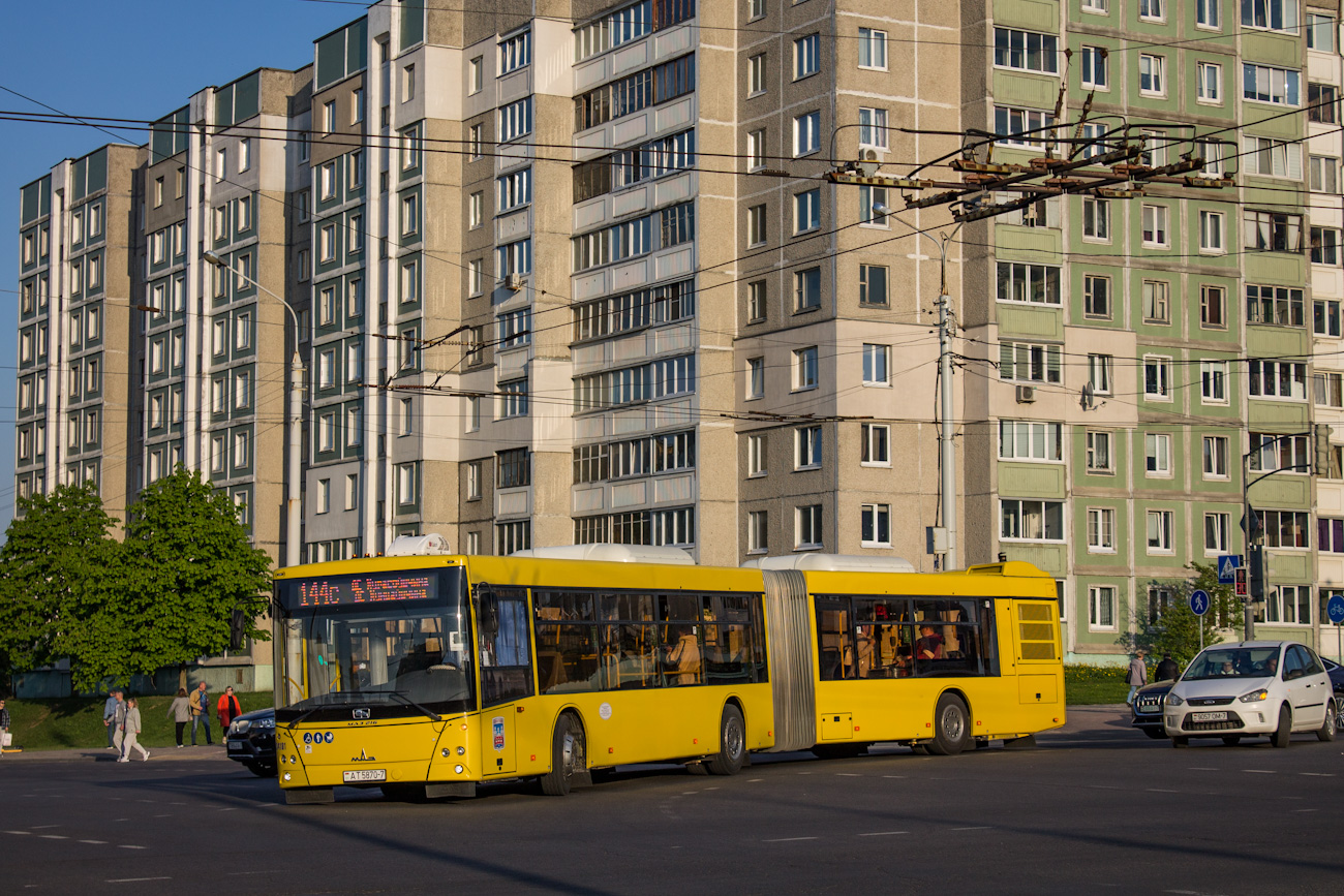 Minsk, MAZ-216.066 # 034101 — Photo — BUSPHOTO