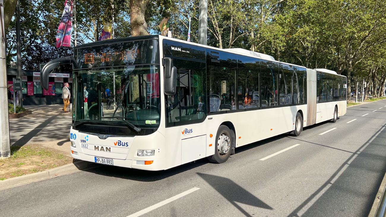 Heppenheim (Bergstraße), MAN A40 Lion's City GL NG363 # 0682 — Photo — BUSPHOTO