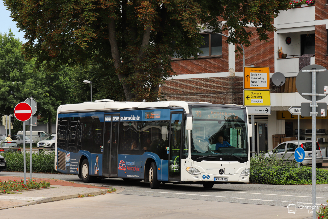Nordhorn, Mercedes-Benz Citaro C2 LE Ü Hybrid # 02 — Photo — BUSPHOTO