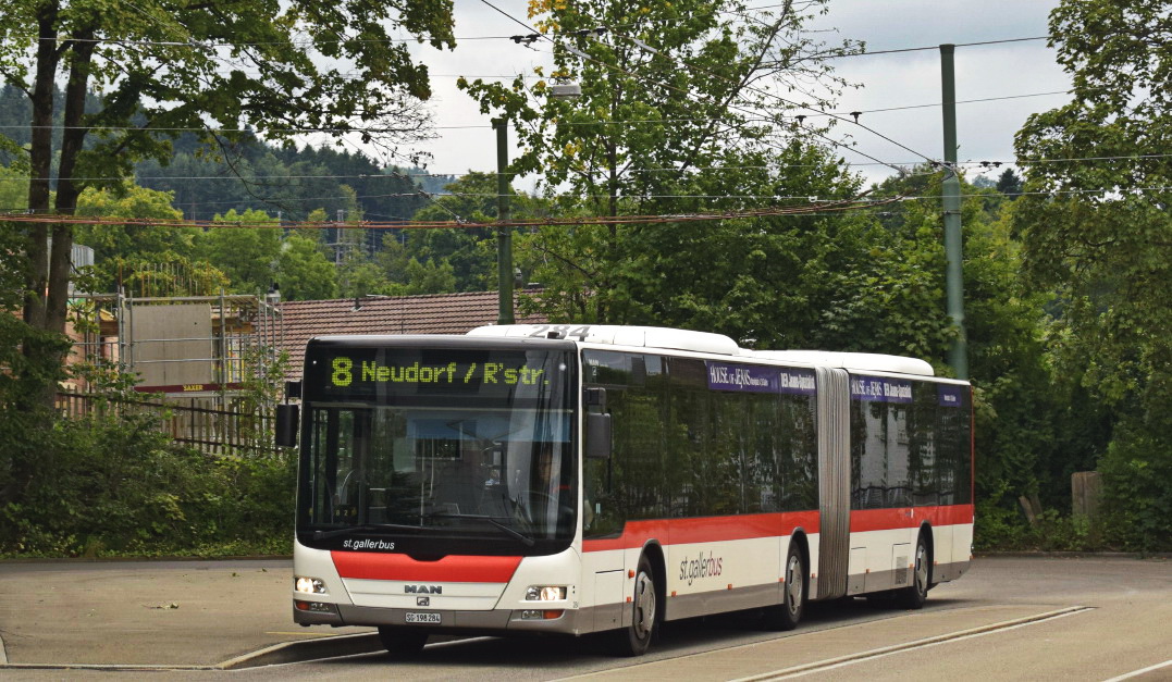 St. Gallen, MAN A23 Lion's City GL NG363 # 284 — Photo — BUSPHOTO