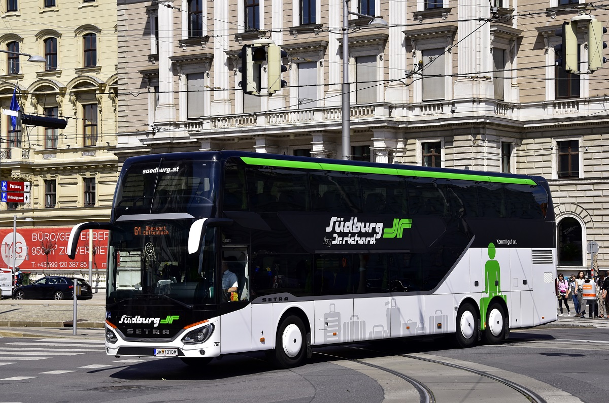 Oberwart, Setra S531DT # 7611 — Photo — BUSPHOTO