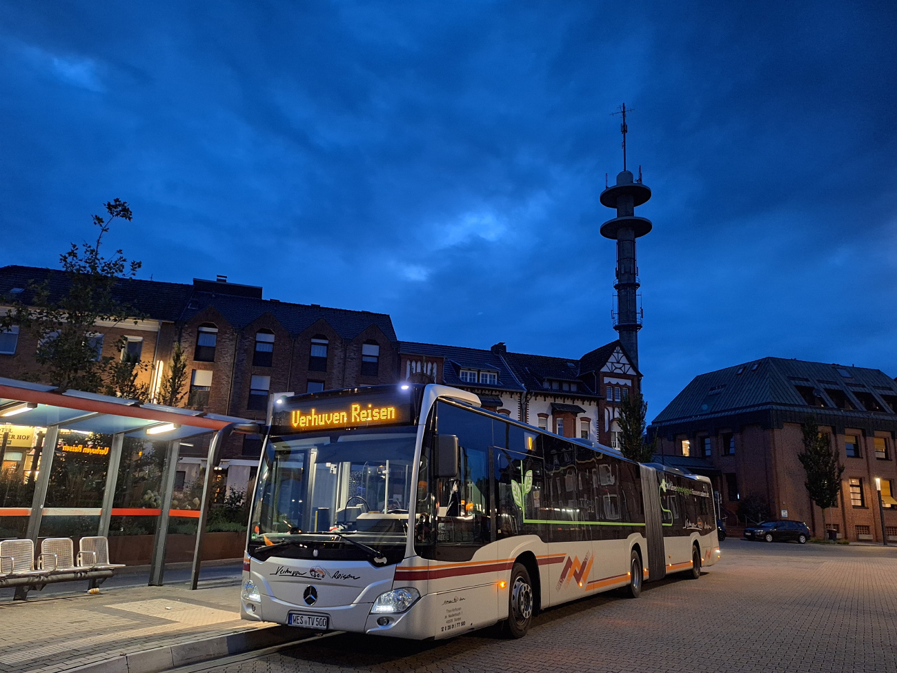 Wesel, Mercedes-Benz Citaro C2 G Hybrid # 9659 — Photo — BUSPHOTO