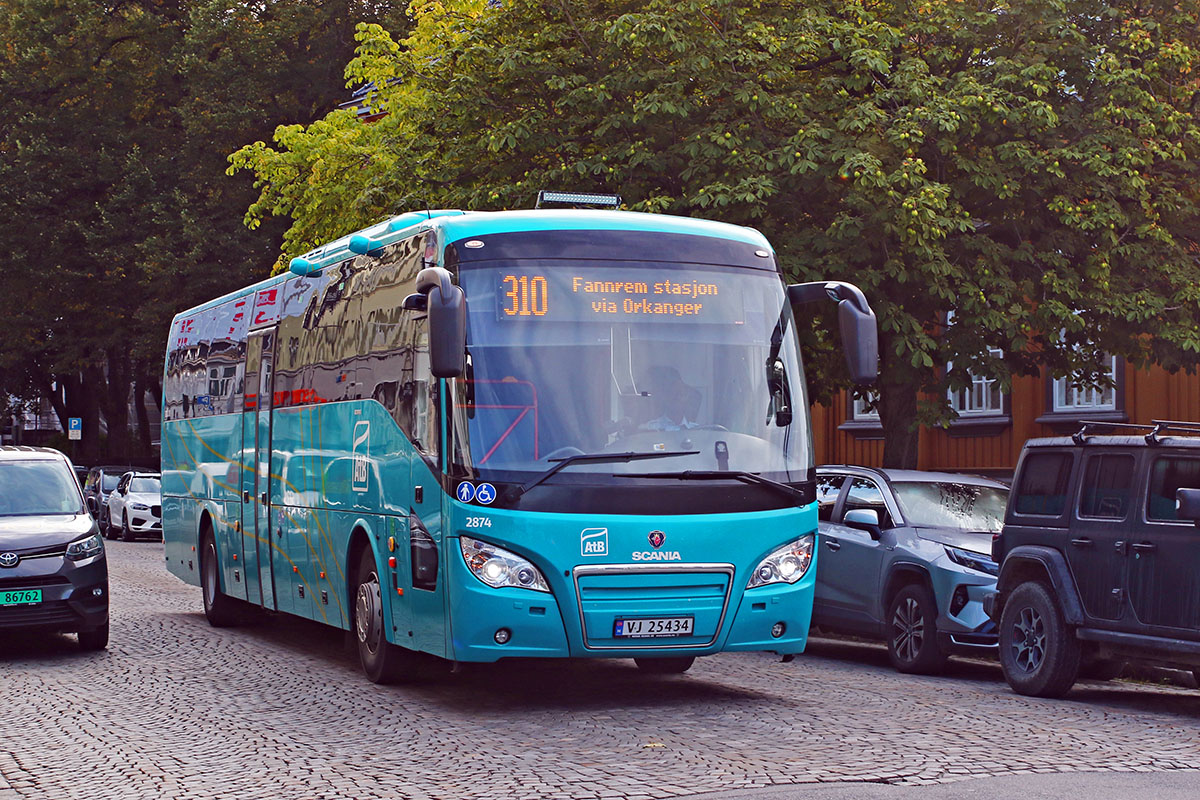 Oslo, Higer A30 # 2874 — Photo — BUSPHOTO