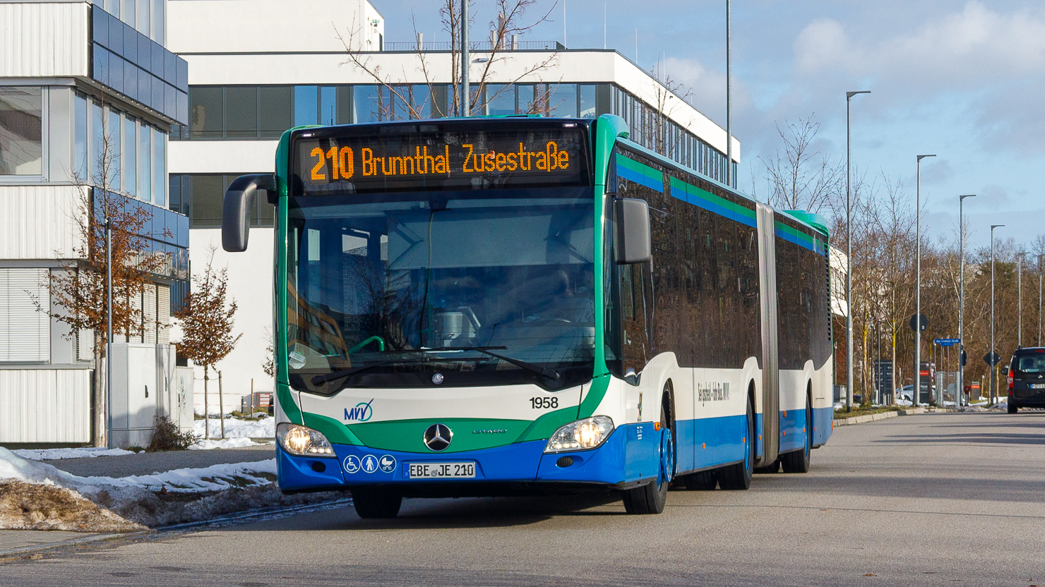 Ebersberg, Mercedes-Benz Citaro C2 G Hybrid # 1958 — Photo — BUSPHOTO