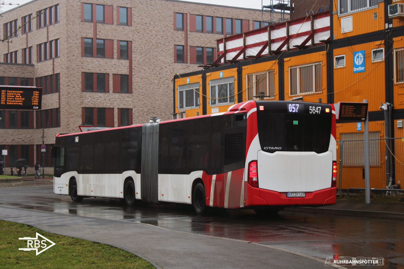 Krefeld, Mercedes-Benz Citaro C2 G # 5647 — Photo — BUSPHOTO