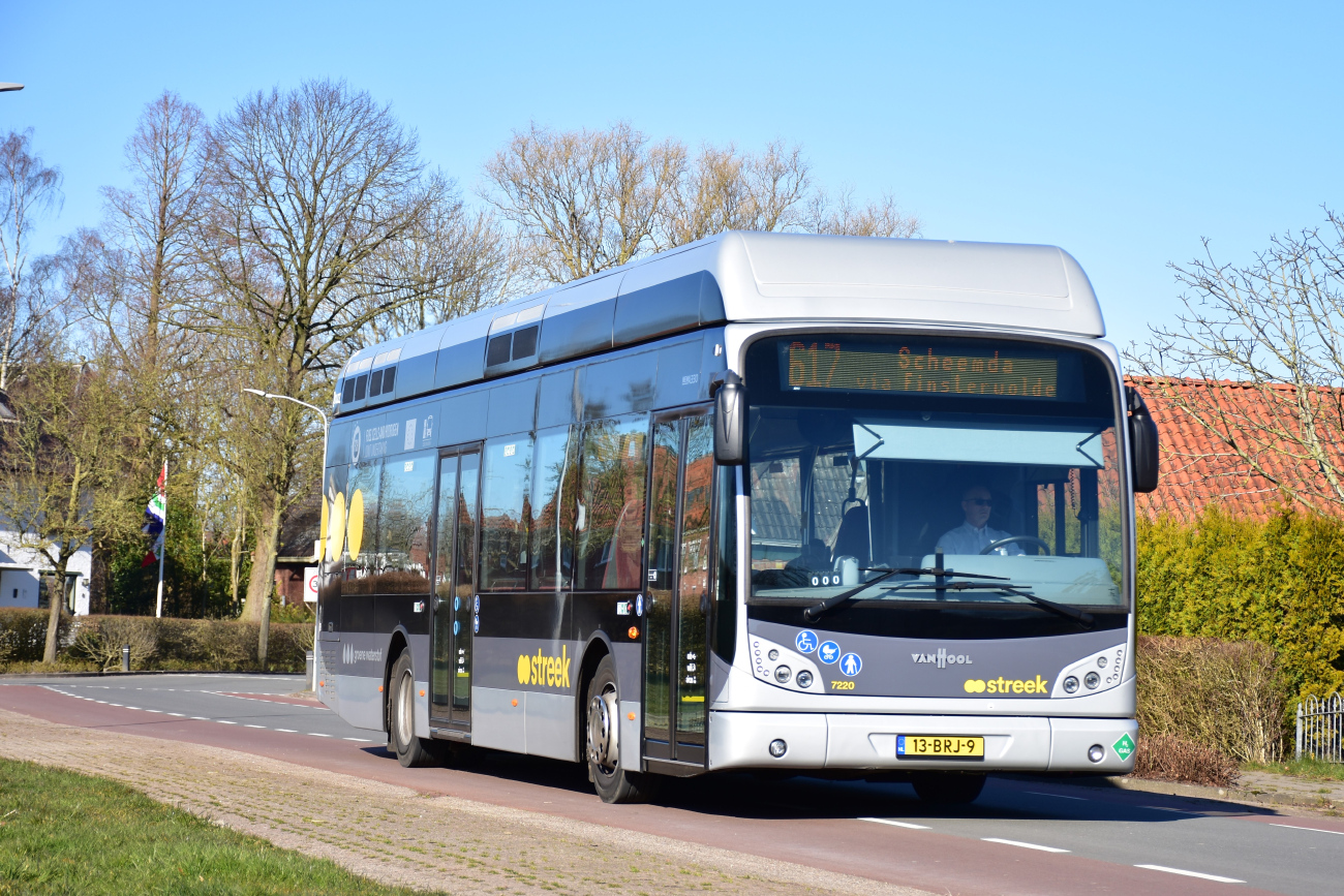 Groningen, Van Hool New A330 Fuel Cell # 7220 — Photo — BUSPHOTO