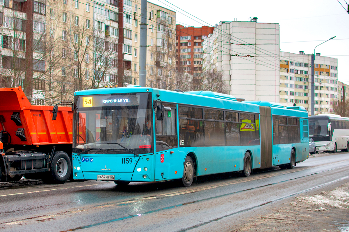 Saint Petersburg, MAZ-216.066 # 1159 — Photo — BUSPHOTO