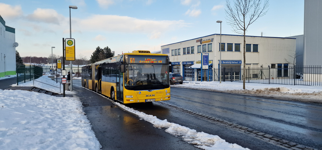 Dresden, MAN A40 Lion's City GL NG363 # 454 205-2 — Photo — BUSPHOTO