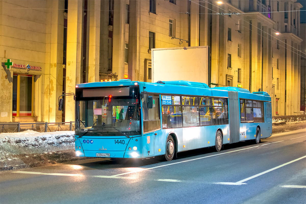 Saint Petersburg, MAZ-216.066 # 1440 — Photo — BUSPHOTO