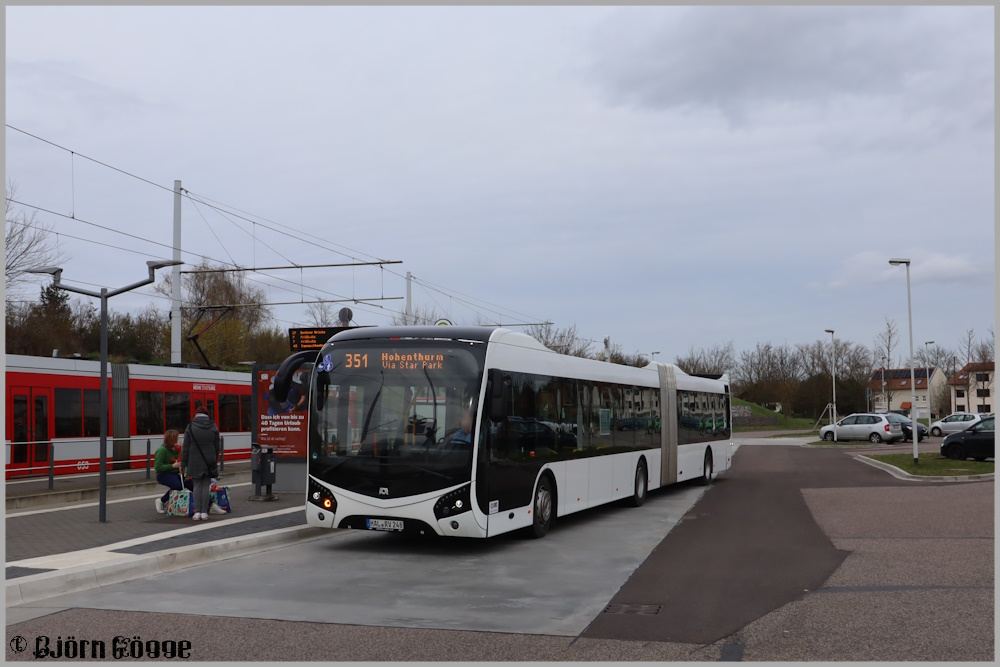 Halle (Saale), SOR NS 18 # HAL-RV 248 — Photo — BUSPHOTO