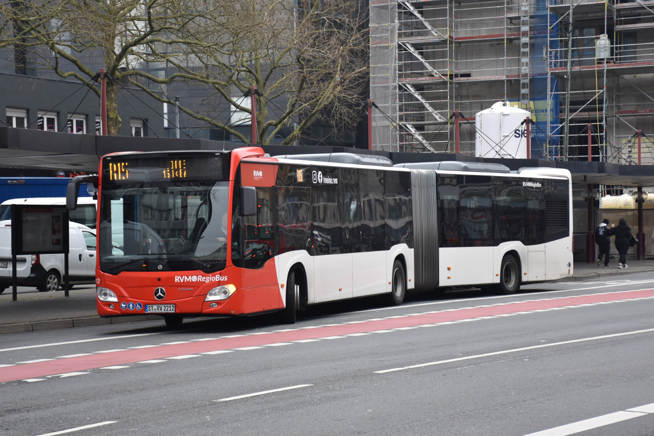 Münster, Mercedes-Benz Citaro C2 G # 2212 — Photo — BUSPHOTO