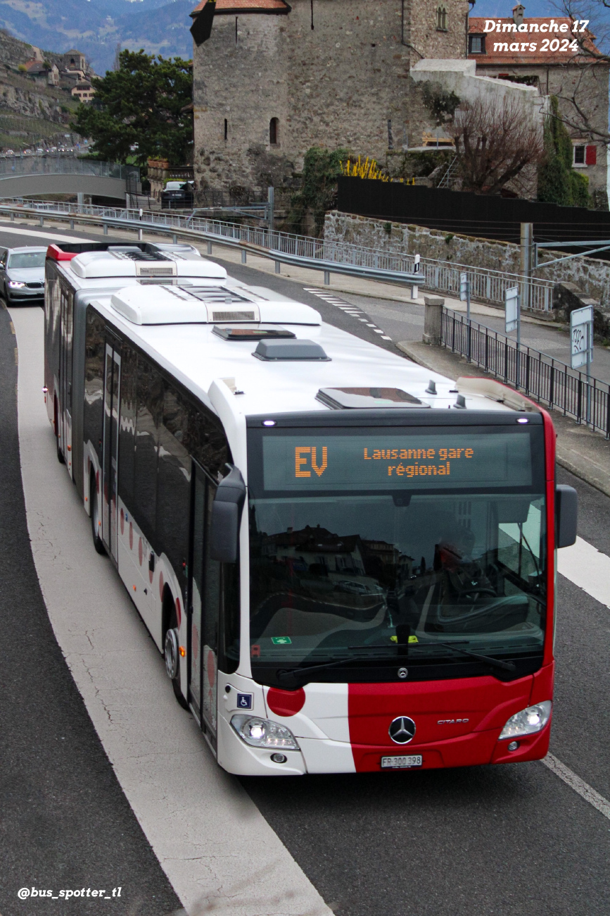 Fribourg, Mercedes-Benz Citaro C2 GÜ # 3005 — Photo — BUSPHOTO