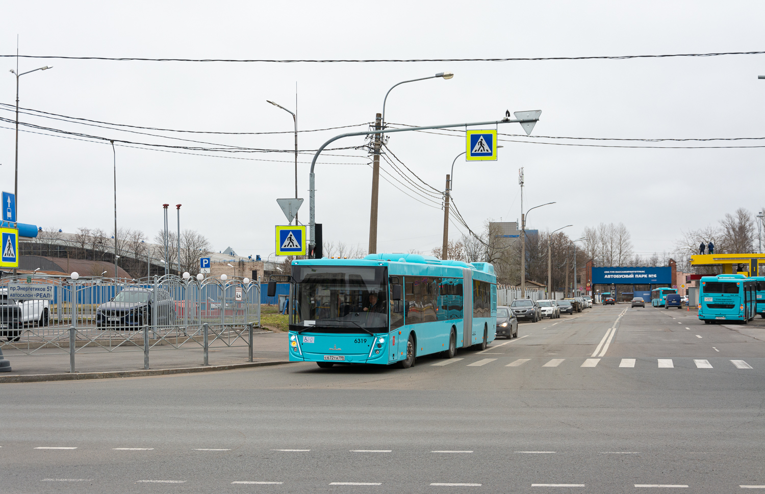 Saint Petersburg, MAZ-216.047 # 6319 — Photo — BUSPHOTO