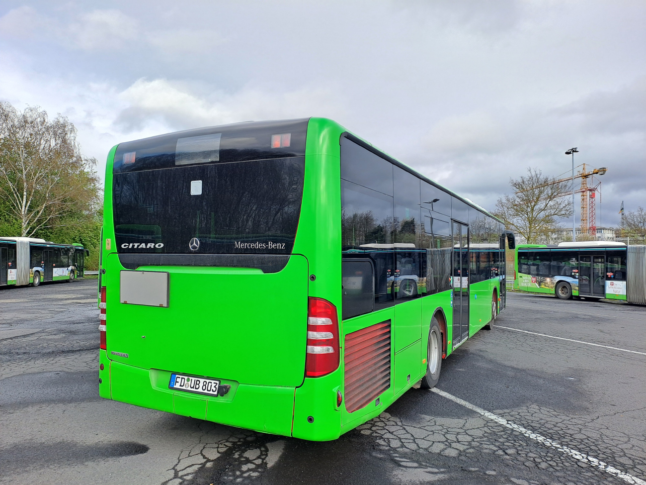 Fulda, Mercedes-Benz O530 Citaro Facelift # FD-UB 803 — Photo — BUSPHOTO