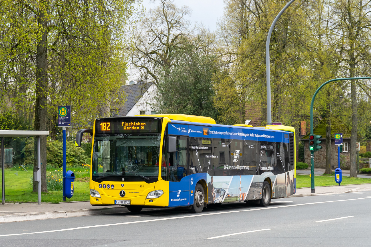Essen, Mercedes-Benz Citaro C2 Hybrid # 1901 — Photo — BUSPHOTO