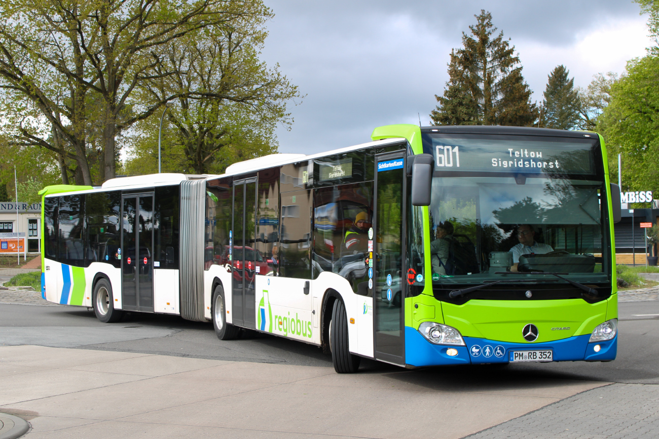Bad Belzig, Mercedes-Benz Citaro C2 G # PM-RB 352 — Photo — BUSPHOTO
