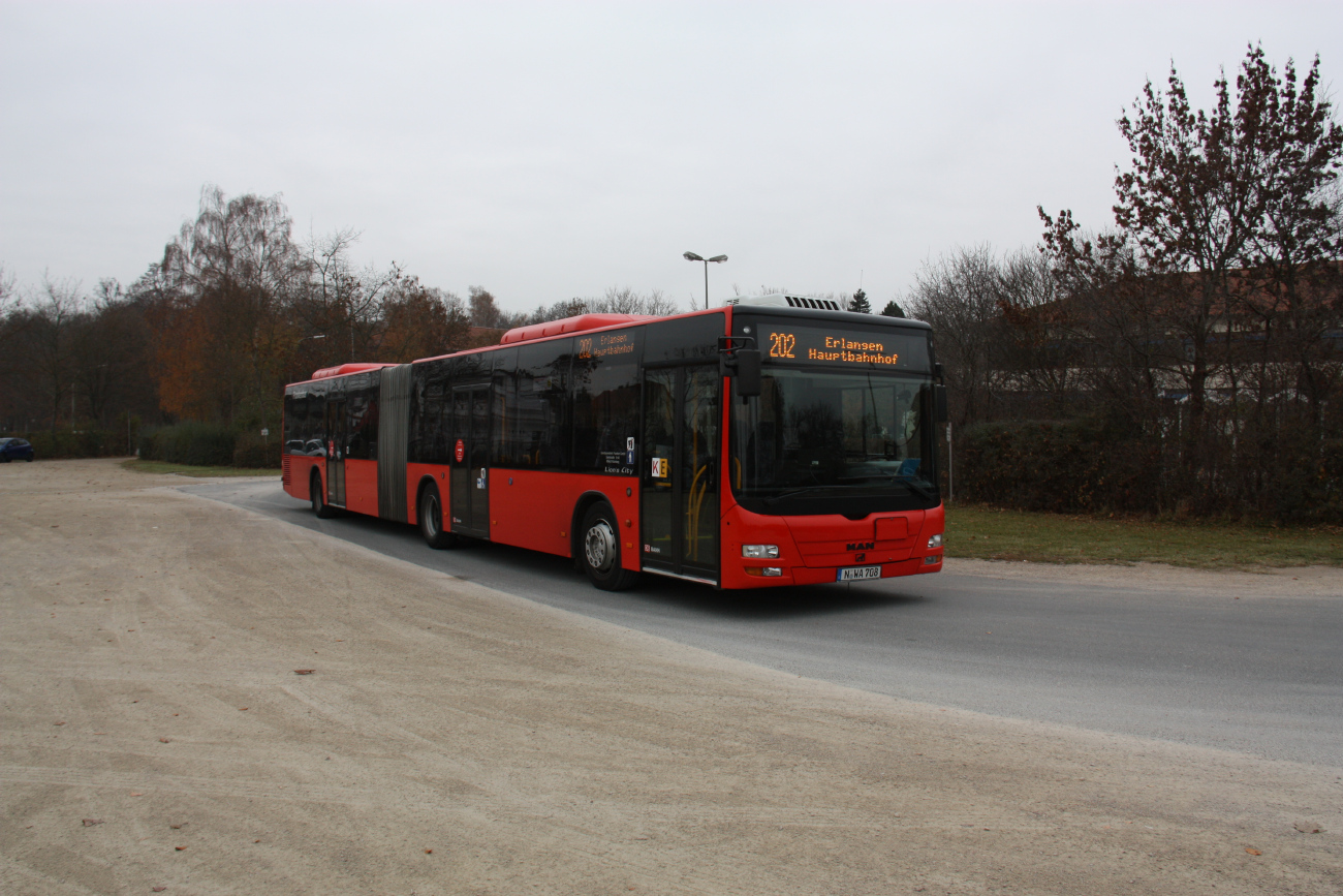 Nuremberg, MAN A23 Lion's City G NG353 # 1611 — Photo — BUSPHOTO