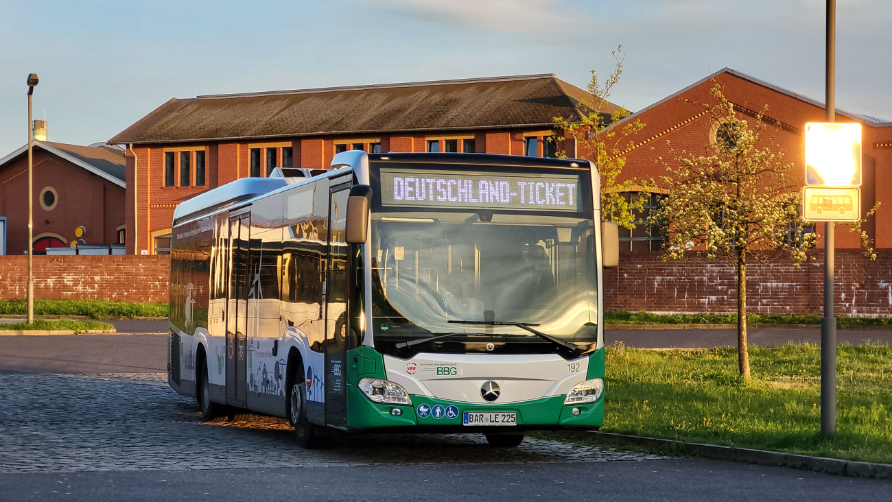 Eberswalde, Mercedes-Benz Citaro C2 LE Ü # 192 — Photo — BUSPHOTO