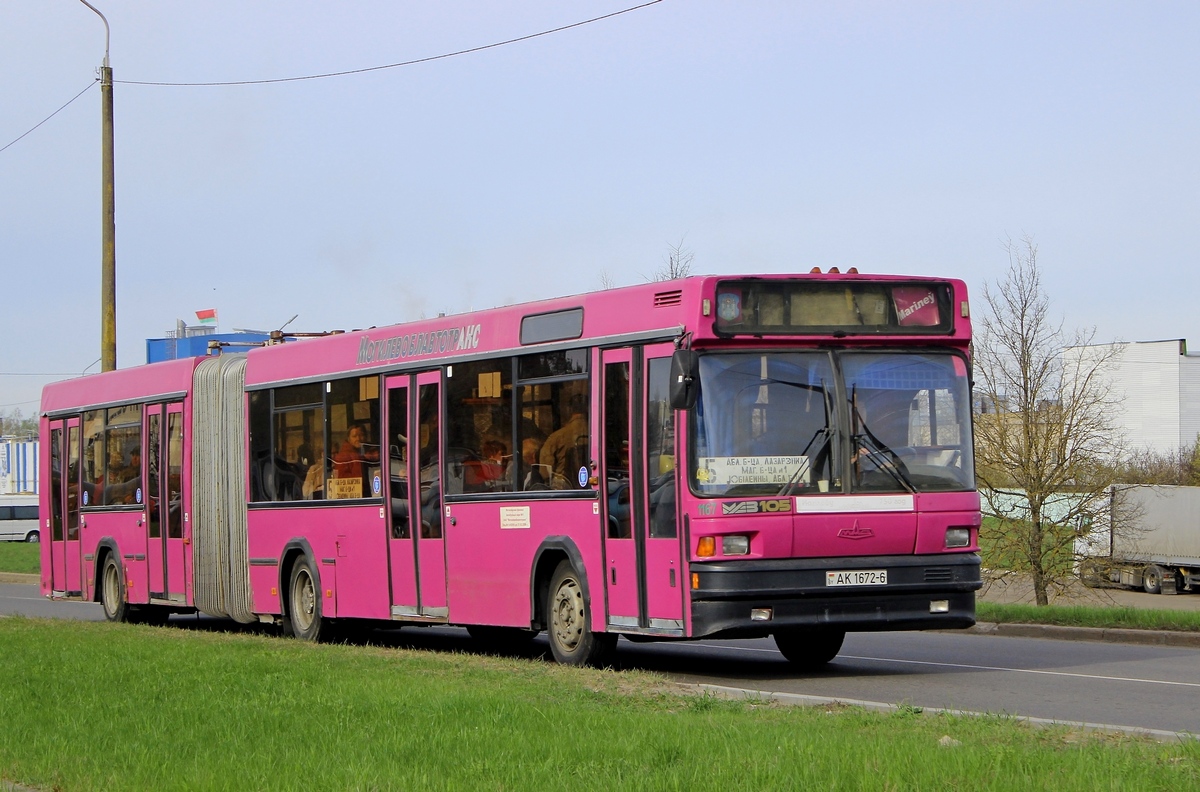 Mogilev, MAZ-105.060 # 1167 — Photo — BUSPHOTO