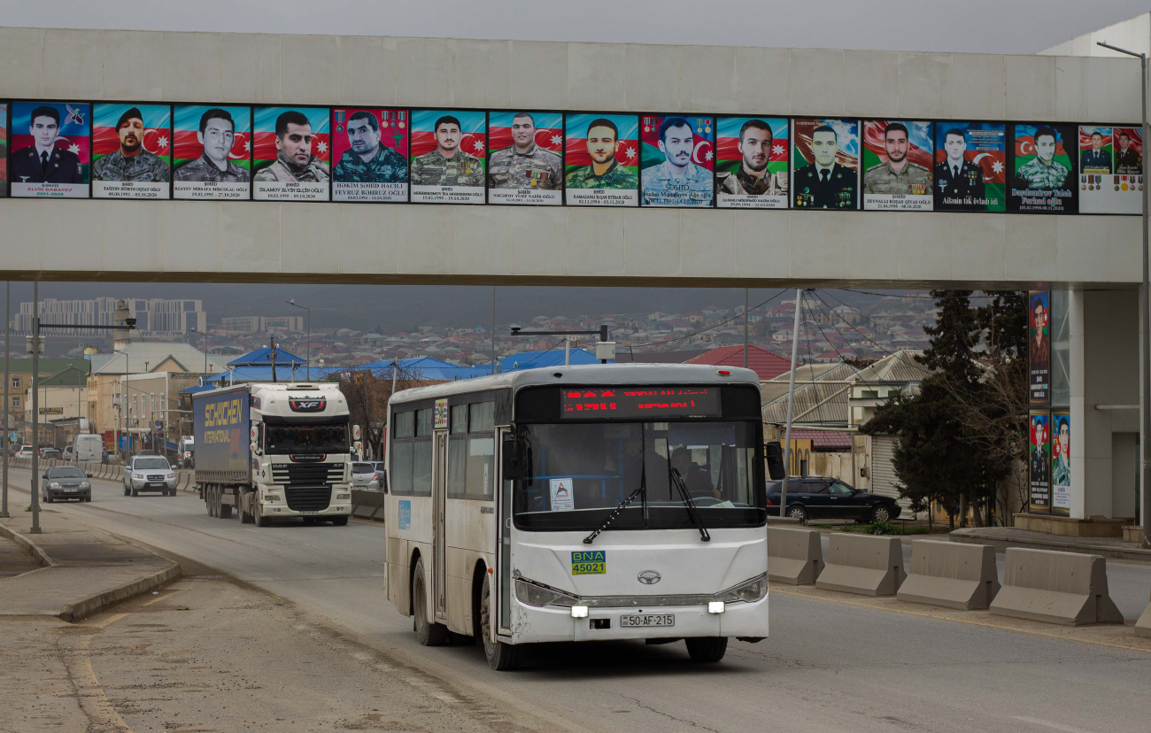 Sumgayit, Daewoo BS090 # 50-AF-215 — Photo — BUSPHOTO