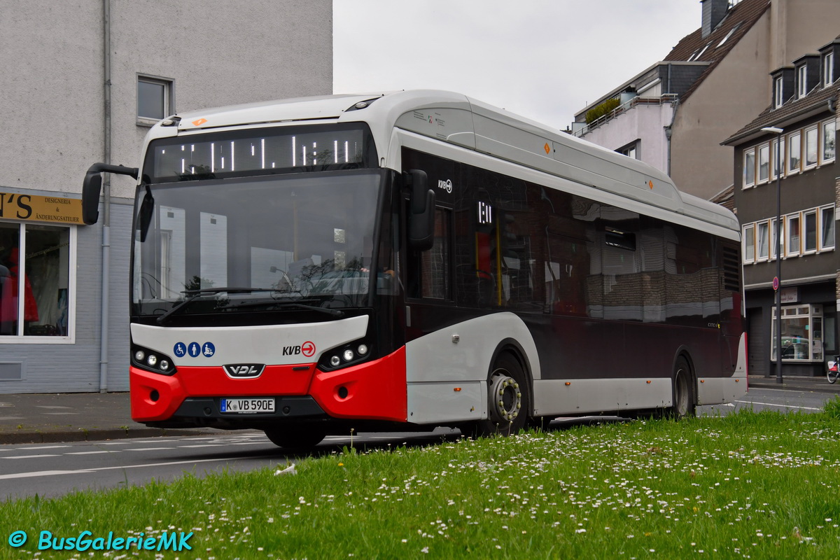 Cologne, VDL Citea SLF-120 Electric # 590 — Photo — BUSPHOTO
