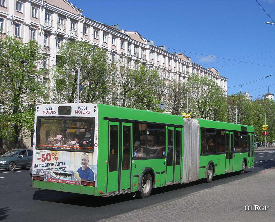 Mogilev, MAZ-105.465 # 1049 — Photo — BUSPHOTO