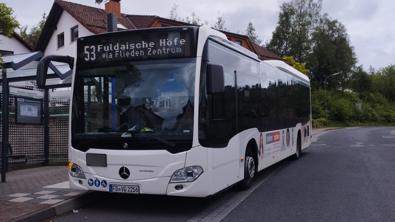 Fulda, Mercedes-Benz Citaro C2 LE # FD-VG 2256 — Photo — BUSPHOTO