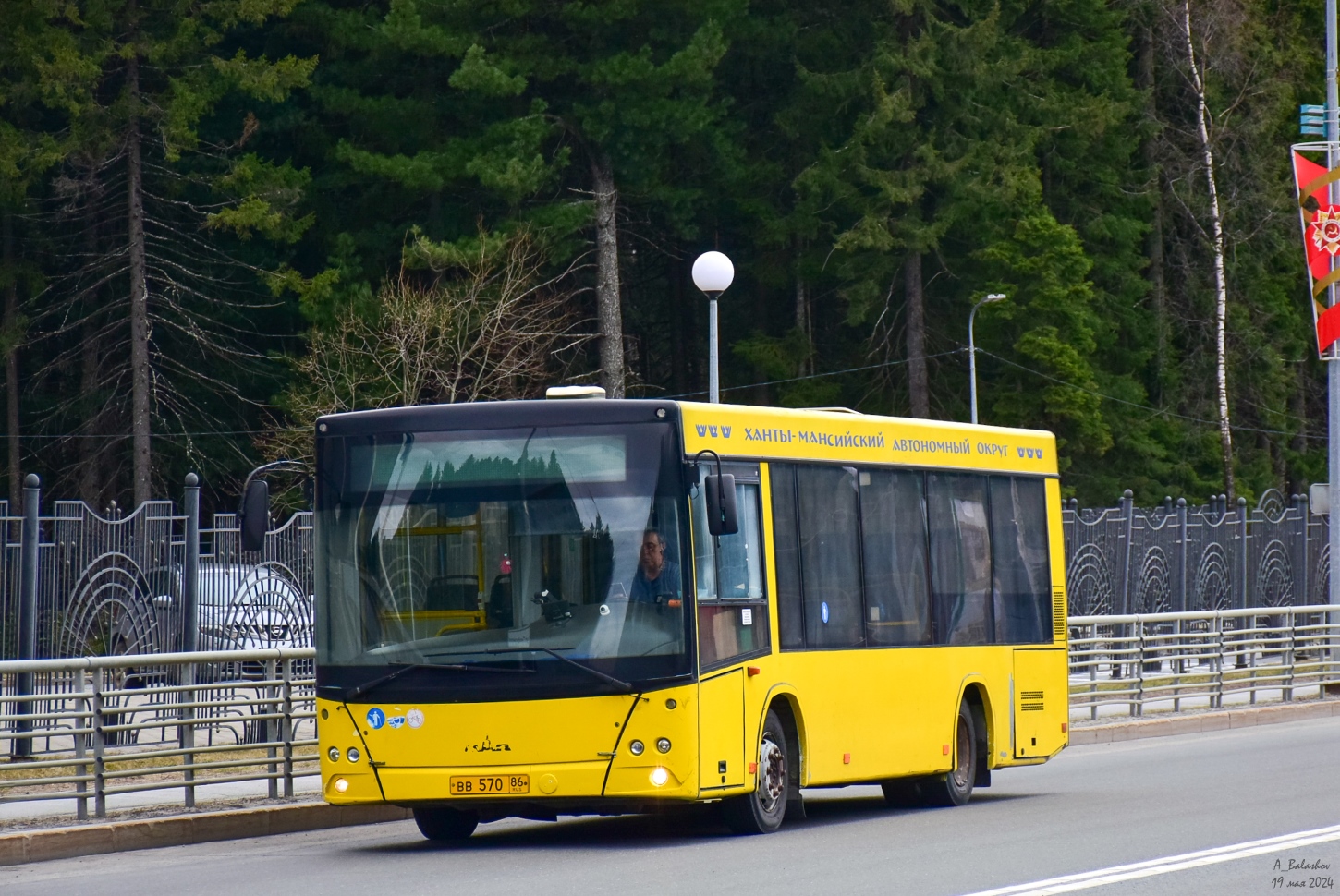 Khanty-Mansiysk, MAZ-206.085 # ВВ 570 86 — Photo — BUSPHOTO