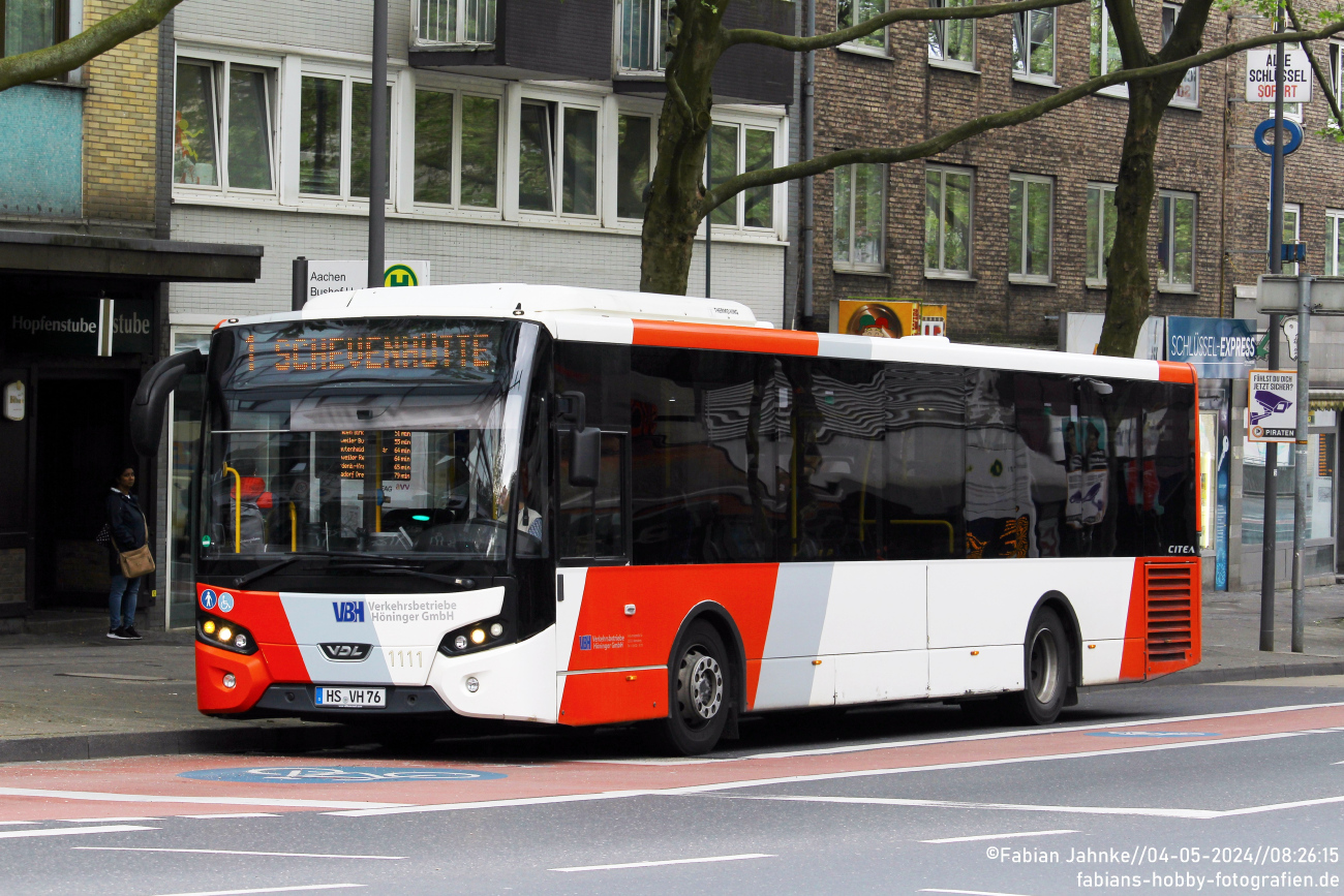 Heinsberg, VDL Citea SLE-120.310 # 1111 — Photo — BUSPHOTO