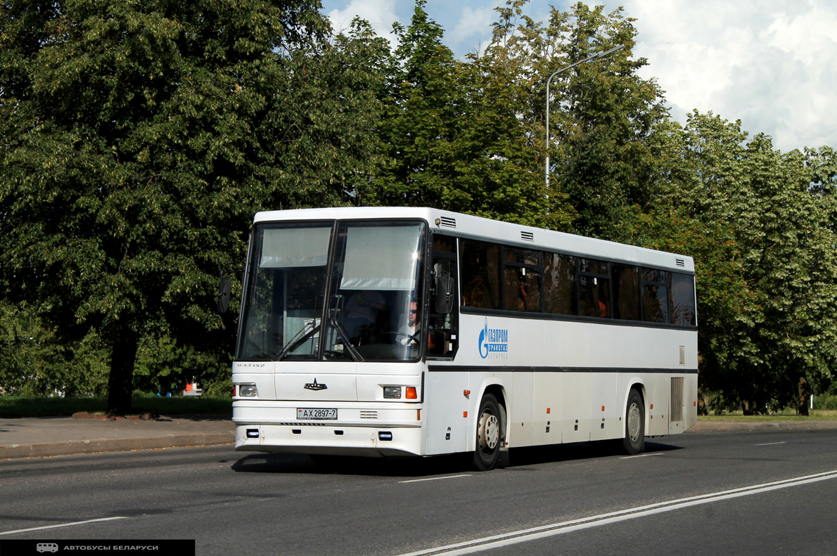 Molodechno, MAZ-152.062 # АХ 2897-7 — Photo — BUSPHOTO