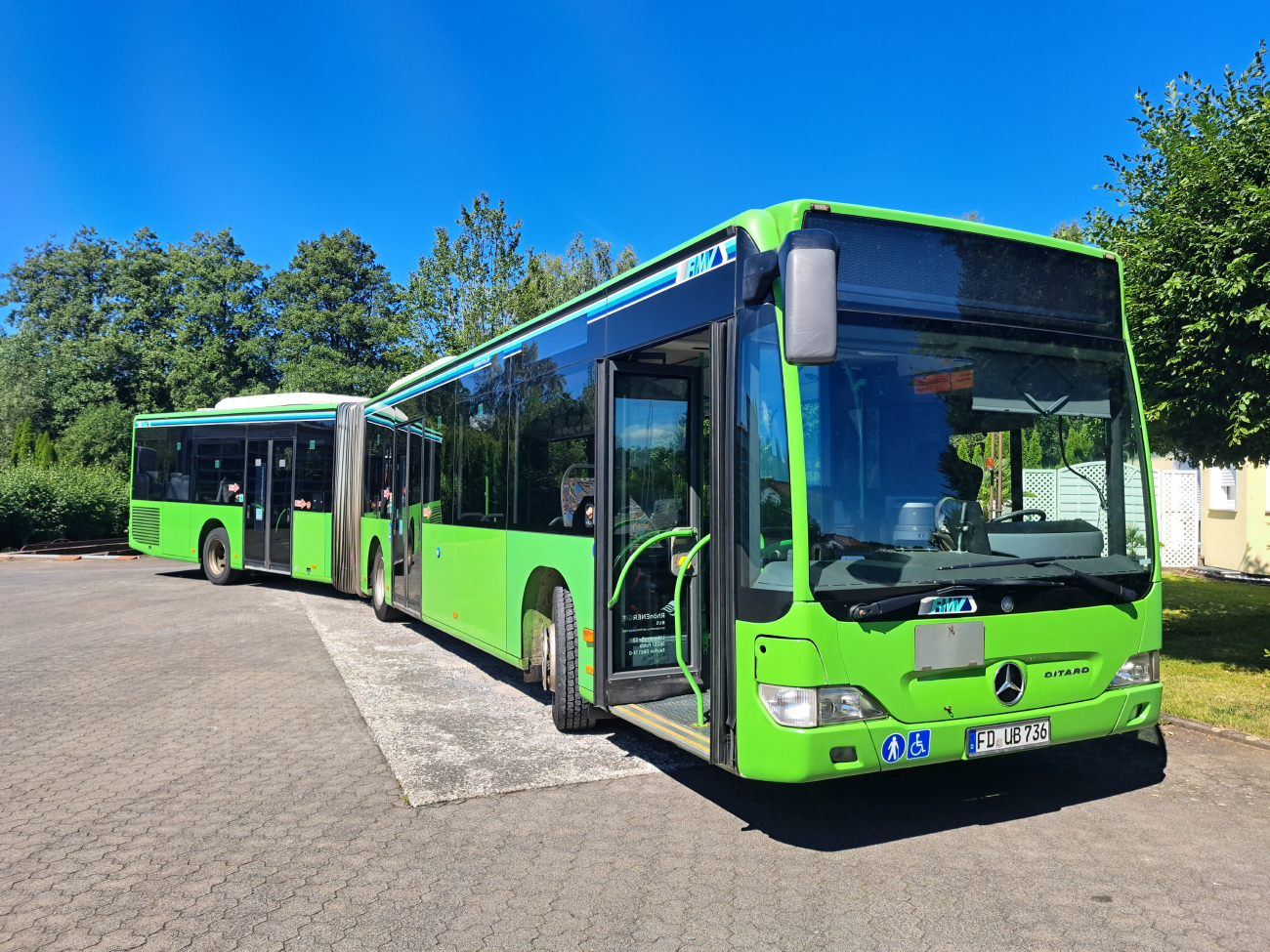 Fulda, Mercedes-Benz O530 Citaro Facelift G # FD-UB 736 — Photo — BUSPHOTO