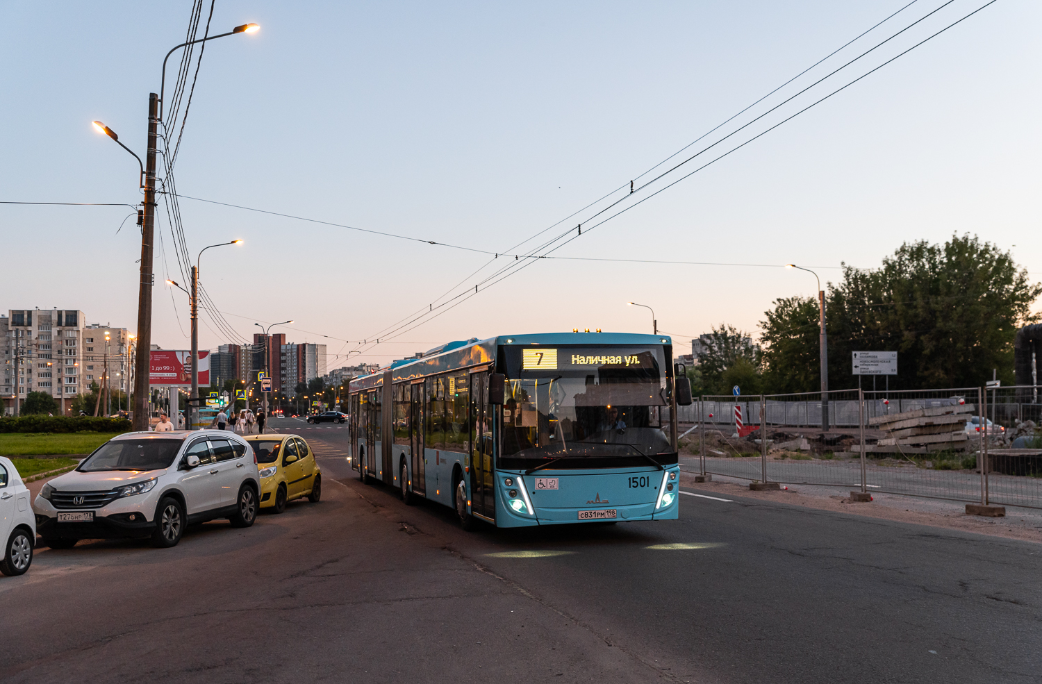 Saint Petersburg, MAZ-216.047 # 1501 — Photo — BUSPHOTO