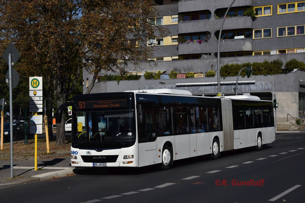 Nauen, MAN A23 Lion's City G NG363 # HVL-WG 802 — Photo — BUSPHOTO