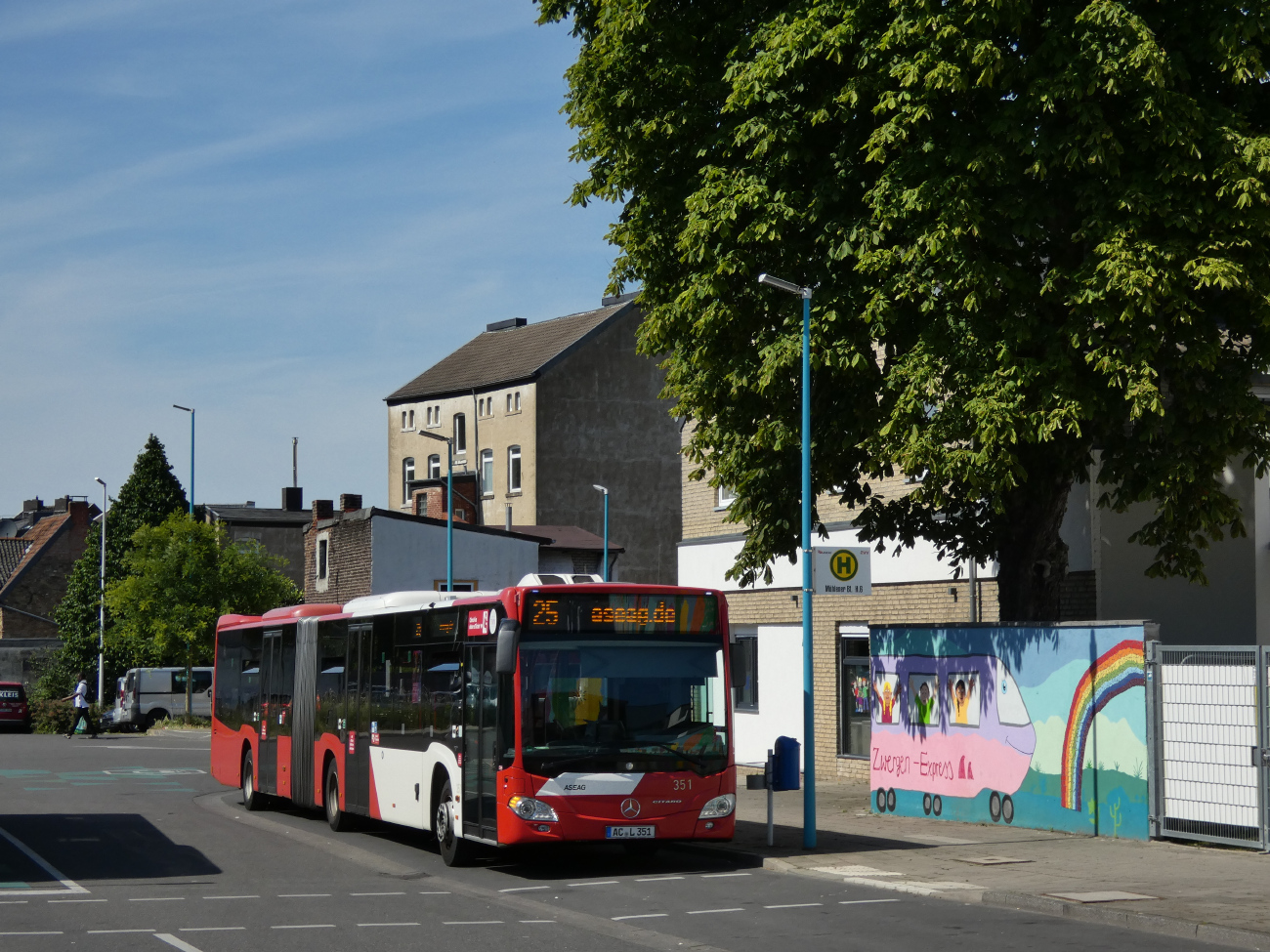 Aachen, Mercedes-Benz Citaro C2 G # 351 — Photo — BUSPHOTO