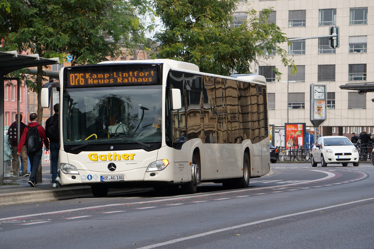 Krefeld, Mercedes-Benz Citaro C2 # KR-AG 180 — Photo — BUSPHOTO