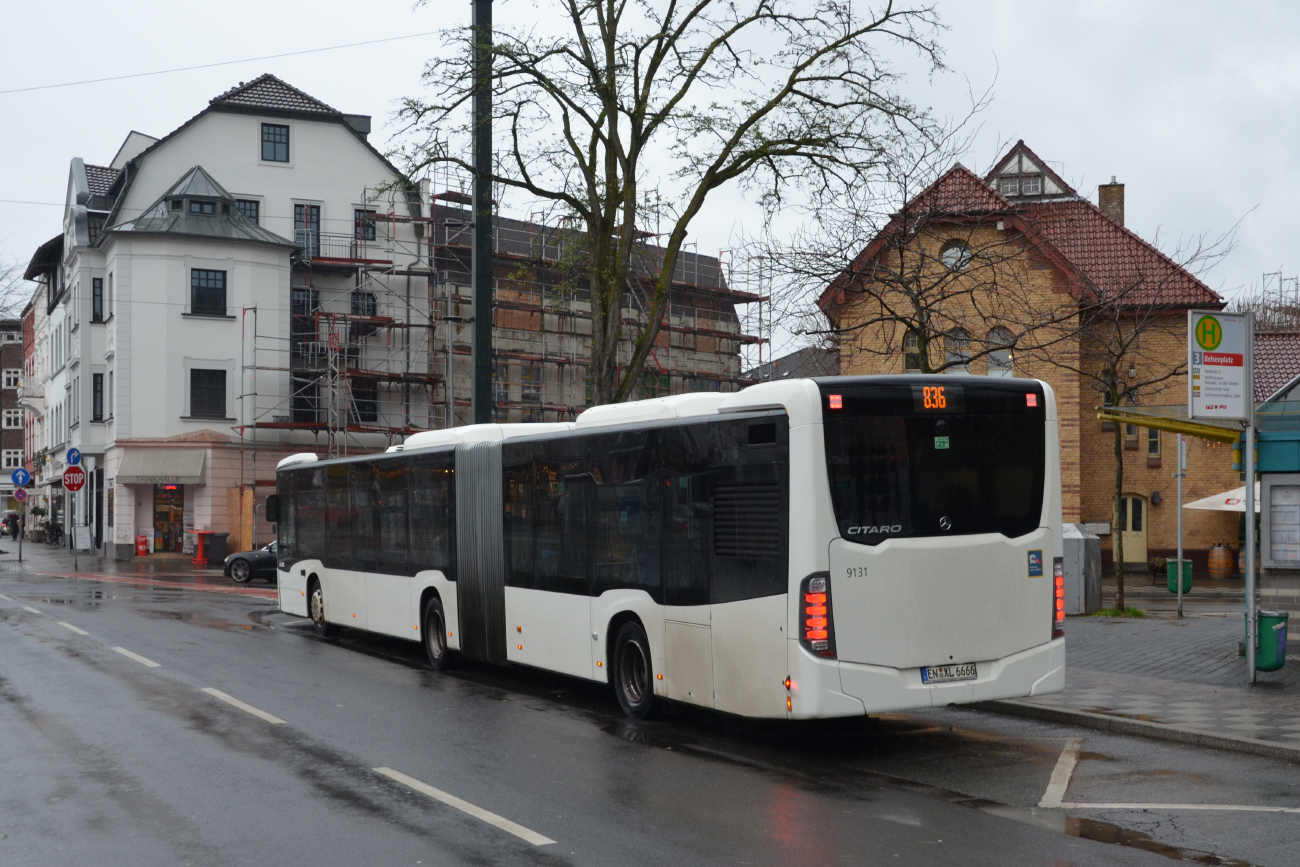 Ennepetal, Mercedes-Benz Citaro C2 G # 9131 — Photo — BUSPHOTO