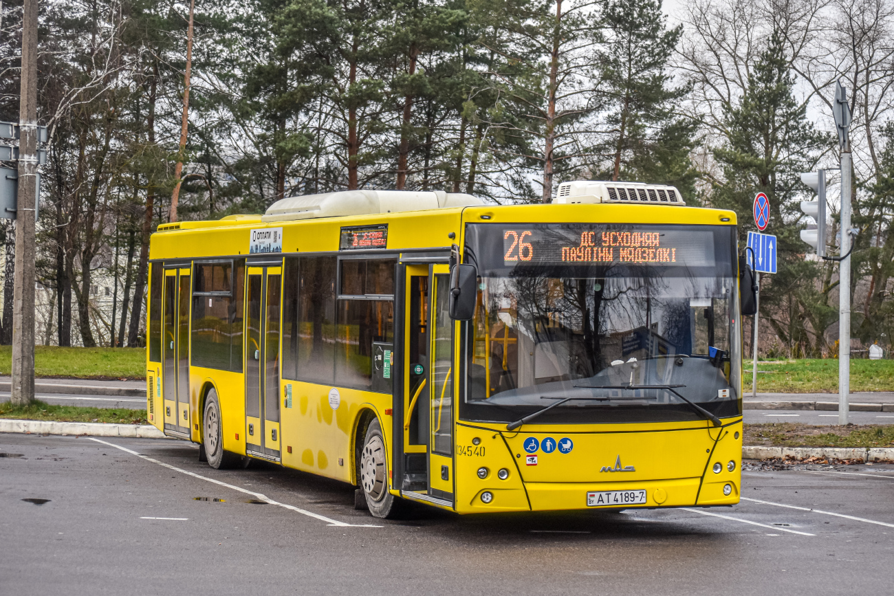 Minsk, MAZ-203.016 # 034540 — Photo — BUSPHOTO