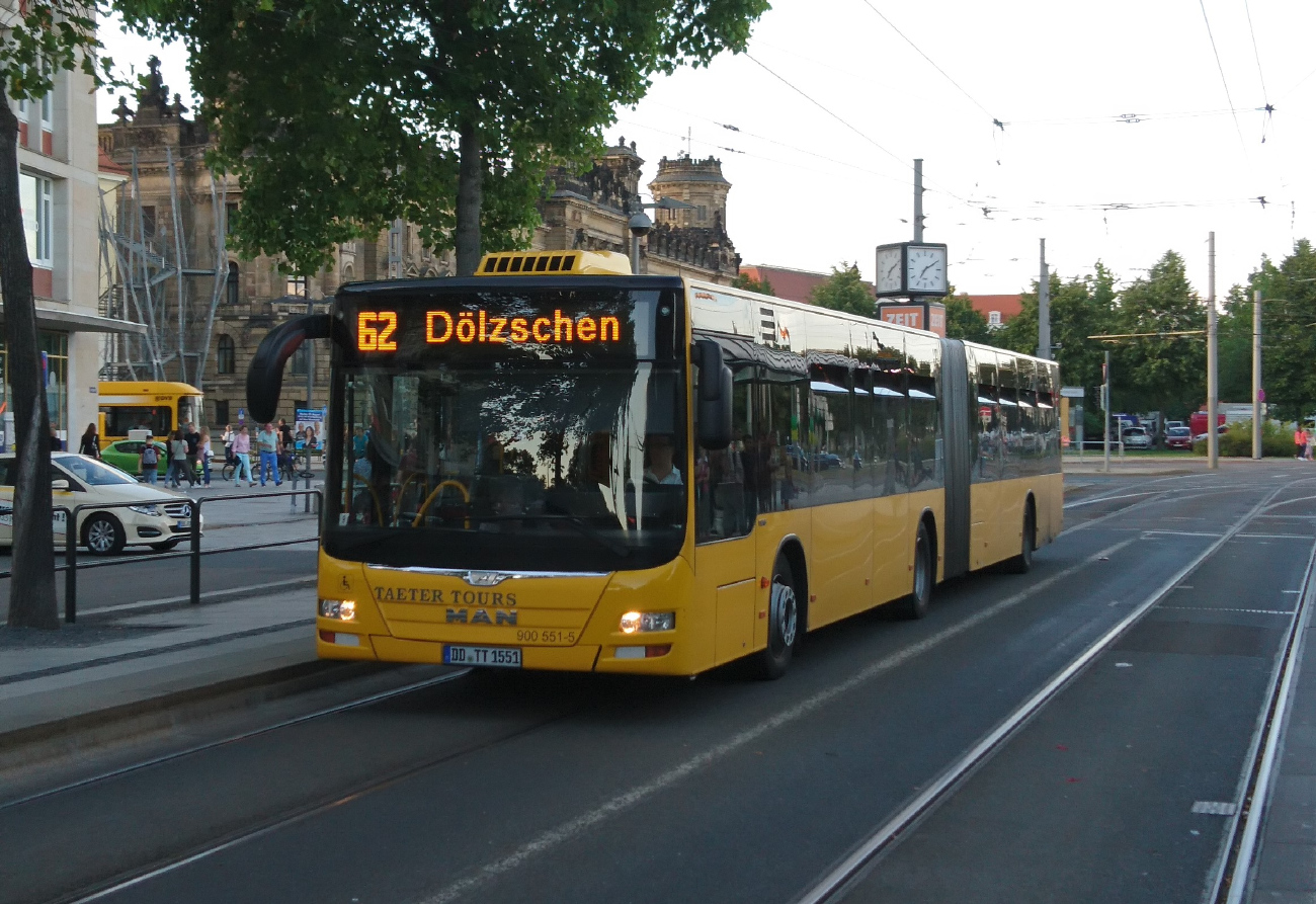 Dresden, MAN A23 Lion's City G NG363 # 900 551-5 — Photo — BUSPHOTO