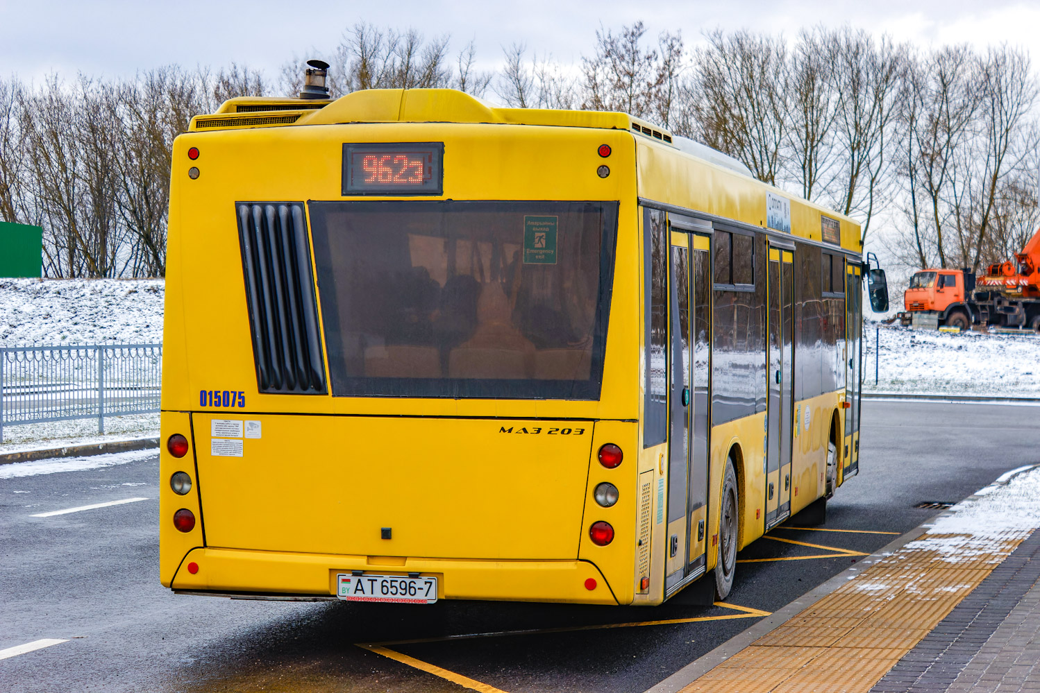 Minsk, MAZ-203.015 # 015075 — Photo — BUSPHOTO