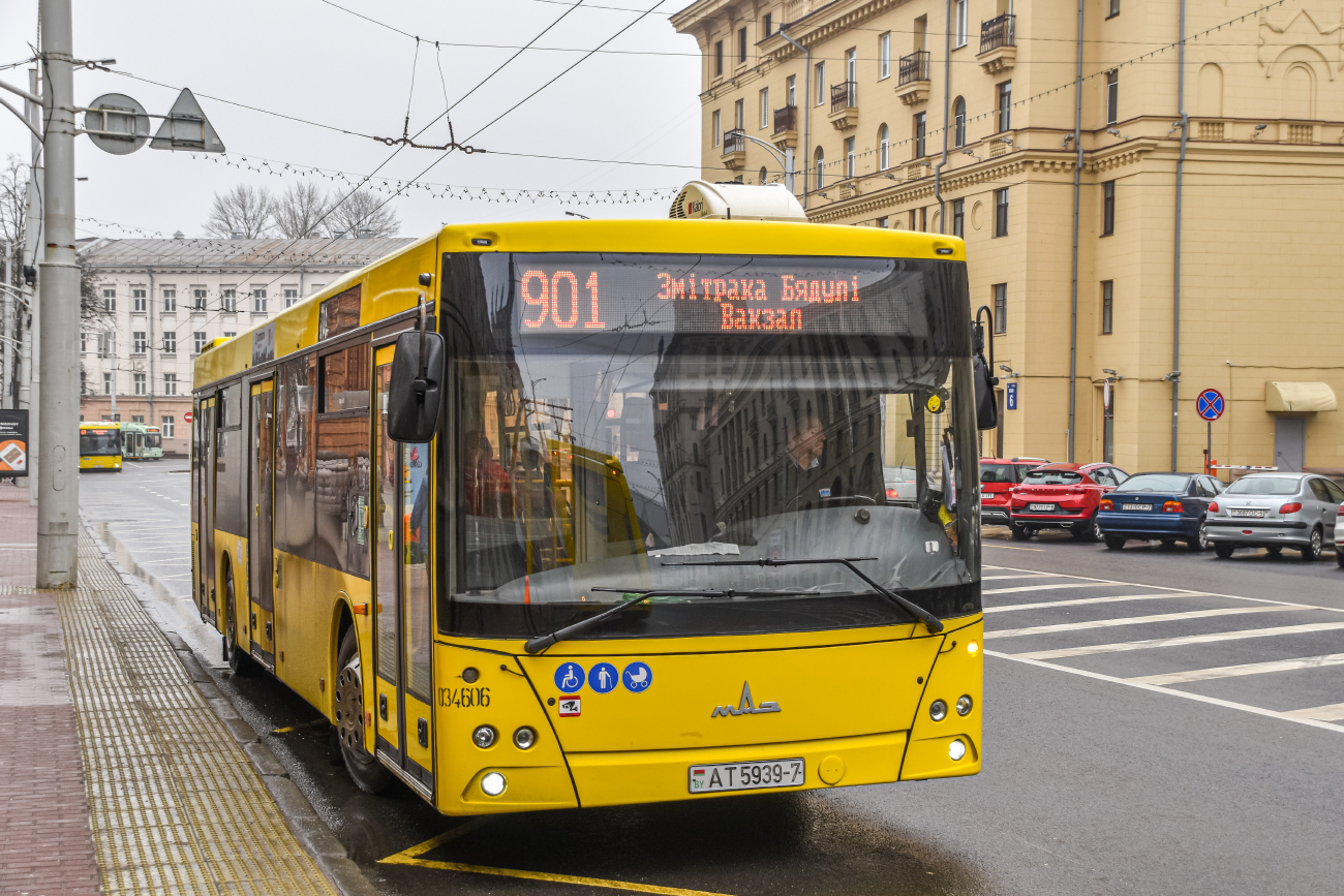 Minsk, MAZ-203.015 # 034606 — Photo — BUSPHOTO